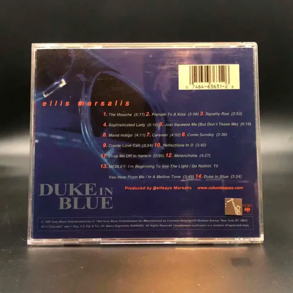 Ellis Marsalis – Duke In Blue - Sonic Discos