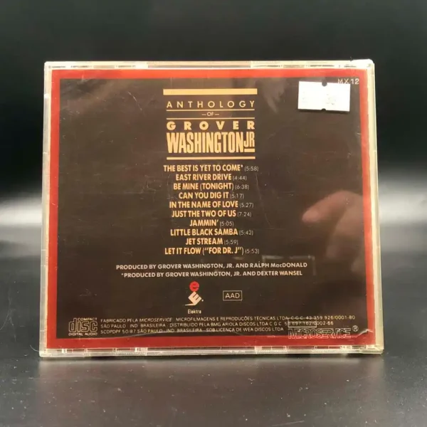 Grover Washington, Jr. – Anthology Of Grover Washington, Jr. - Sonic Discos
