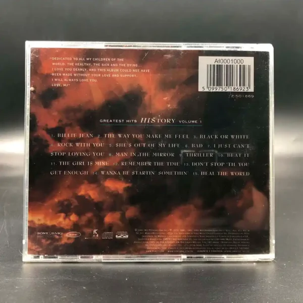 Michael Jackson - Greatest Hits: HIStory Volume 1 - Sonic Discos