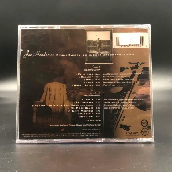 Joe Henderson – Double Rainbow - The Music Of Antonio Carlos Jobim ...