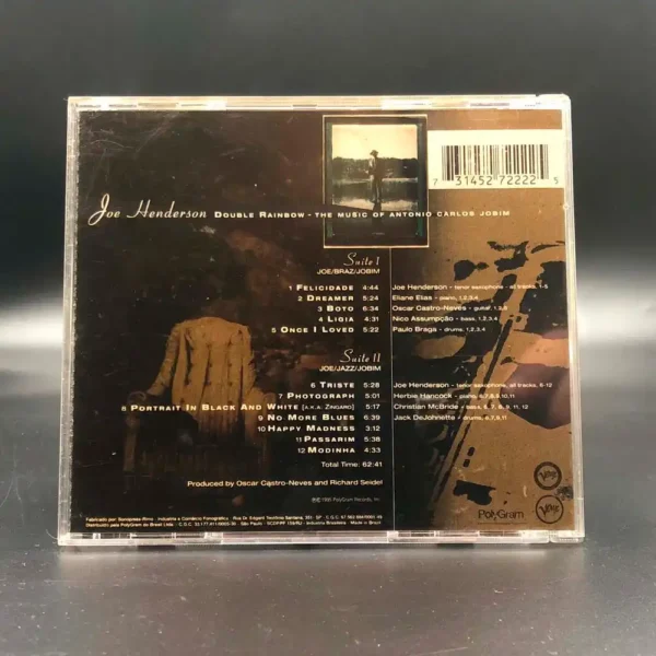 Joe Henderson – Double Rainbow - The Music Of Antonio Carlos Jobim ...