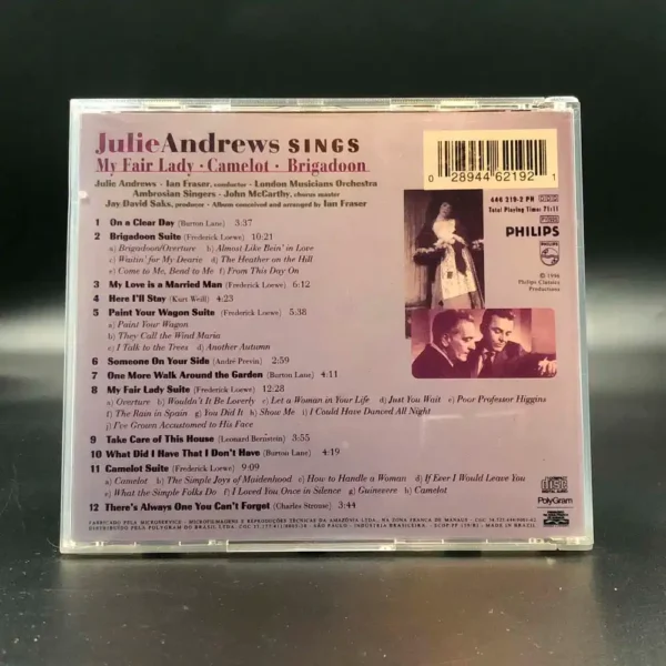 Julie Andrews – Julie Andrews Sings My Fair Lady • Brigadoon • Camelot ...