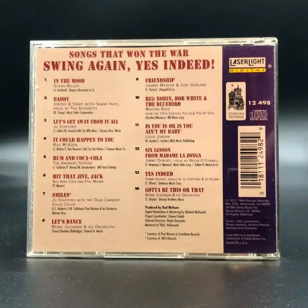 Swing Again, Yes Indeed! - Sonic Discos